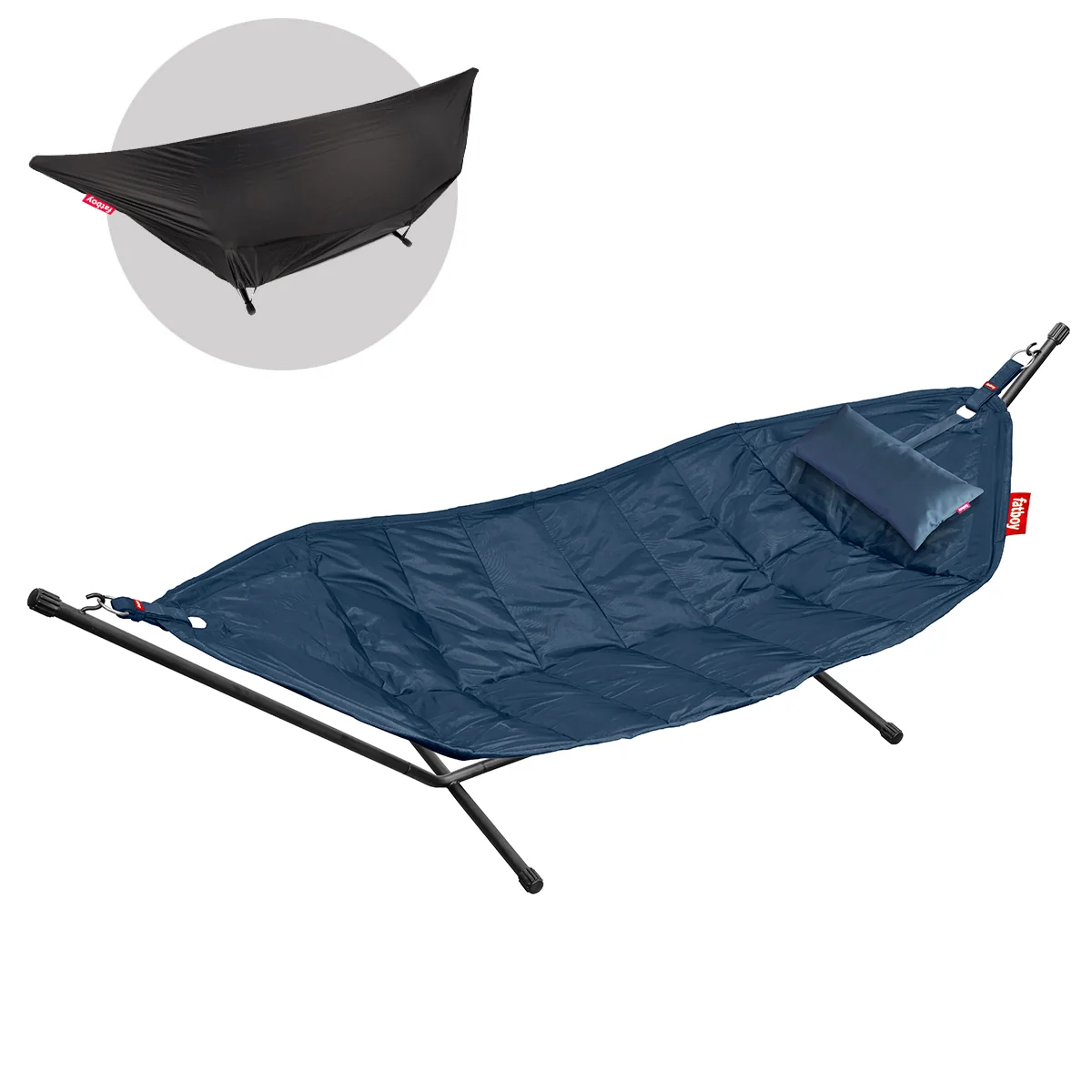 Fatboy - Headdemock Hamac Deluxe avec support, coussin et couverture ...