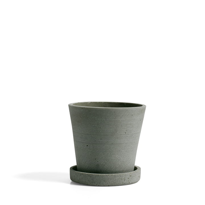 Pot de fleur avec soucoupe par Hay | Connox