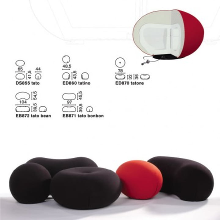 La collection Tato de Baleri Italia dans l'e-boutique design