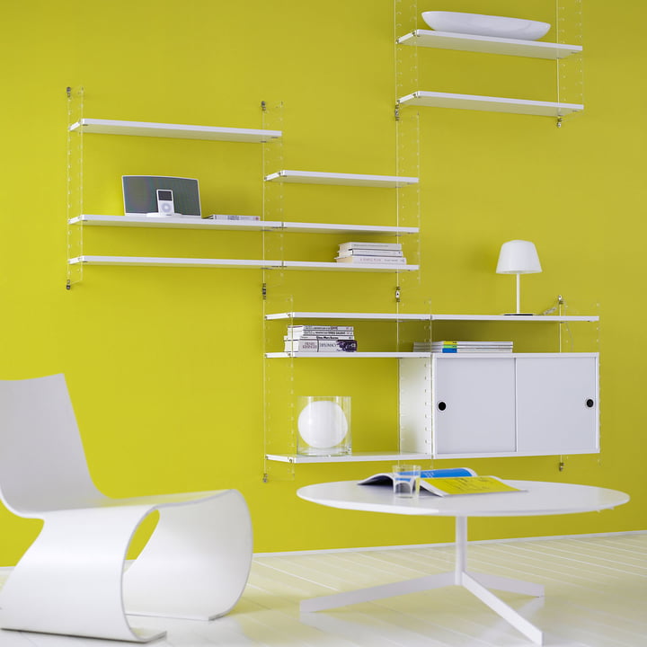 Systeme d'étagere Plex de String